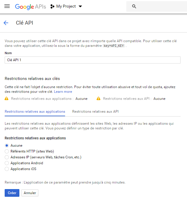 Afficher une carte Google map dans un site Web (clé API Google Map)
