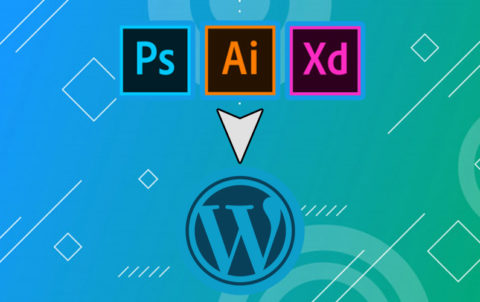 Comment convertir un design graphique Photoshop ou Illustrator en site ...