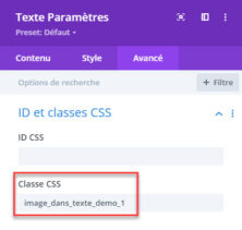 Comment superposer une image de fond dans un texte en CSS